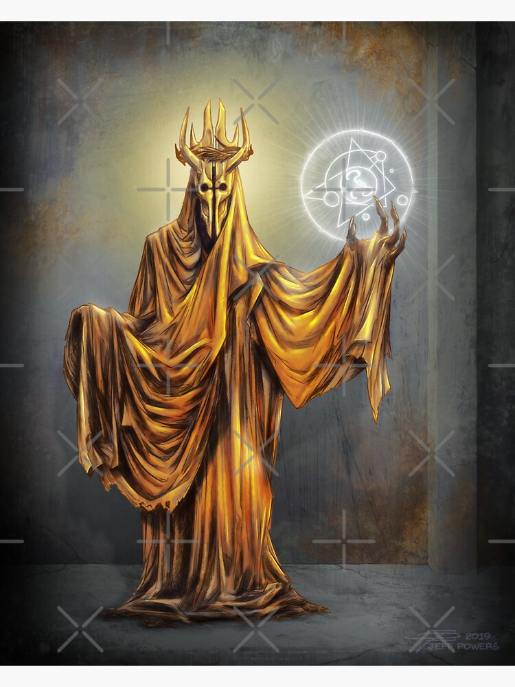 "Hastur" Sticker for Sale by powersdesign | Redbubble