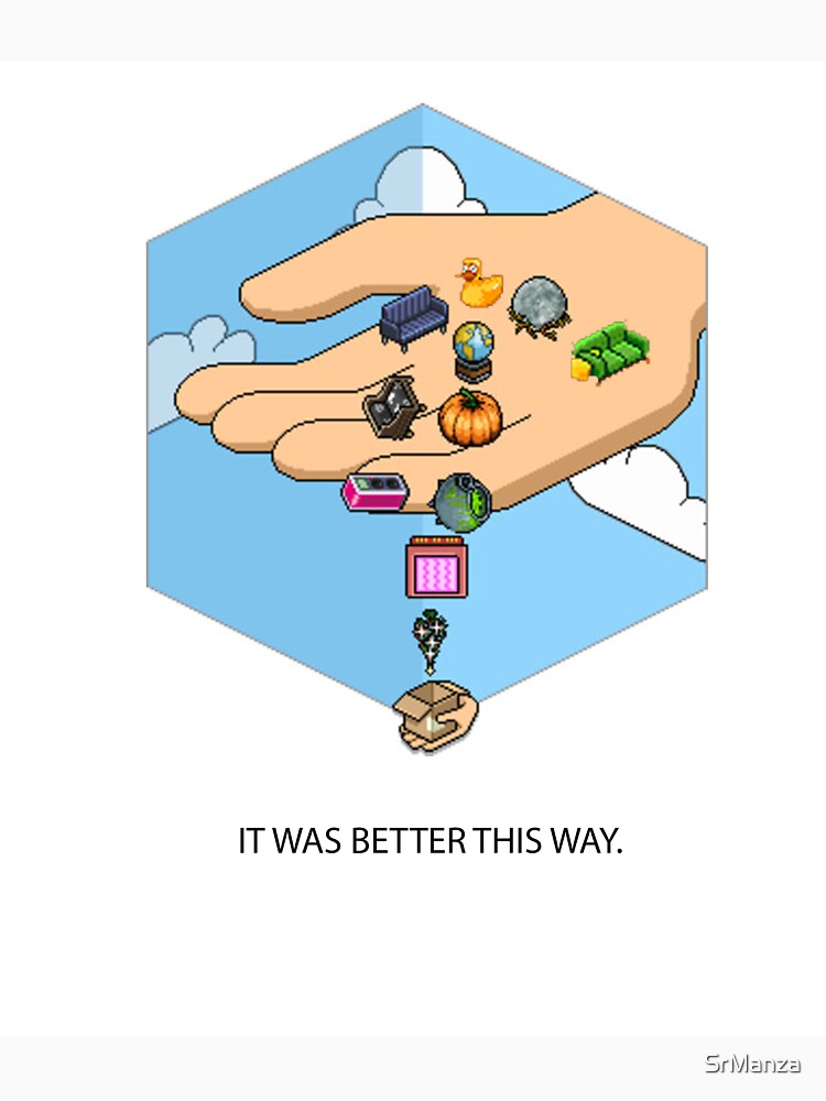 "Habbo hand" T-shirt for Sale by SrManza | Redbubble | habbo t-shirts ...