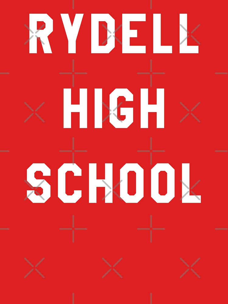 "Rydell High School (Grease, Musical)" T-shirt for Sale by fandemonium ...
