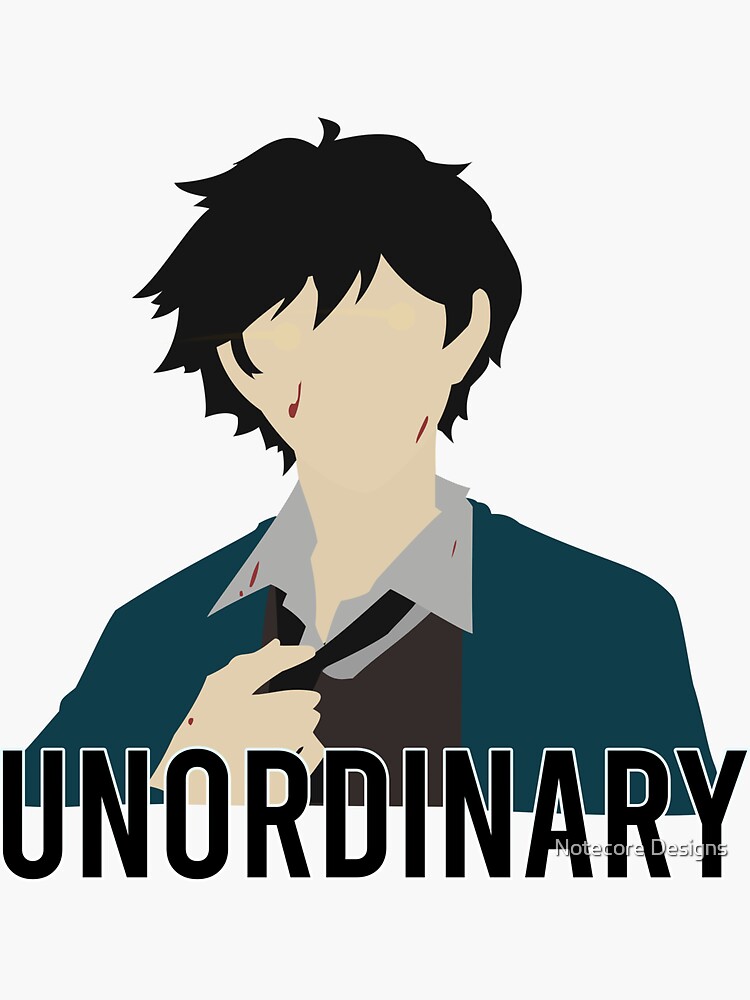"UnOrdinary - John (Joker) Minimalistic Illustration" Sticker for Sale ...