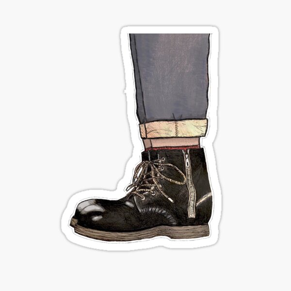 Combat Boots Stickers | Redbubble