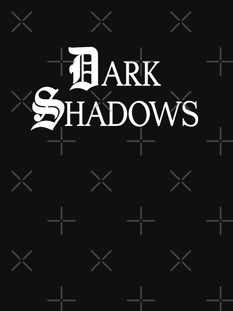 "Dark Shadows Tshirt Black Horror Soap Opera" T-shirt for Sale by ...