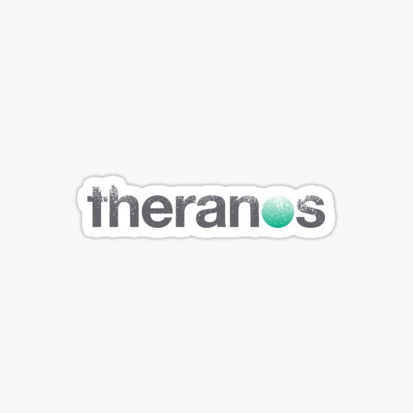 "Theranos Logo" Sticker for Sale by epitomegirl | Redbubble