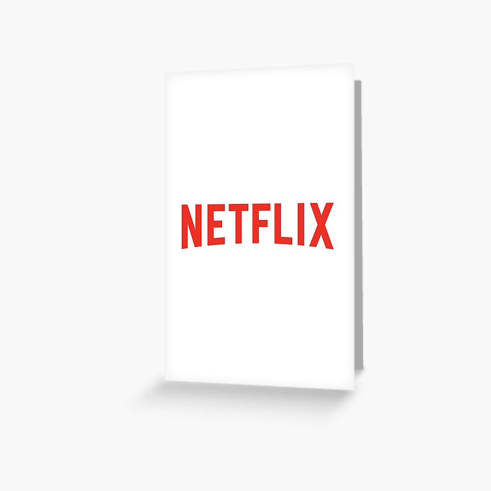 "Netflix" Greeting Card for Sale by mada-official | Redbubble