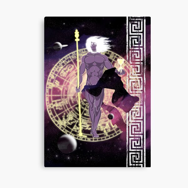 "Khronos (Aion), Greek God of Eternity" Canvas Print for Sale by ...