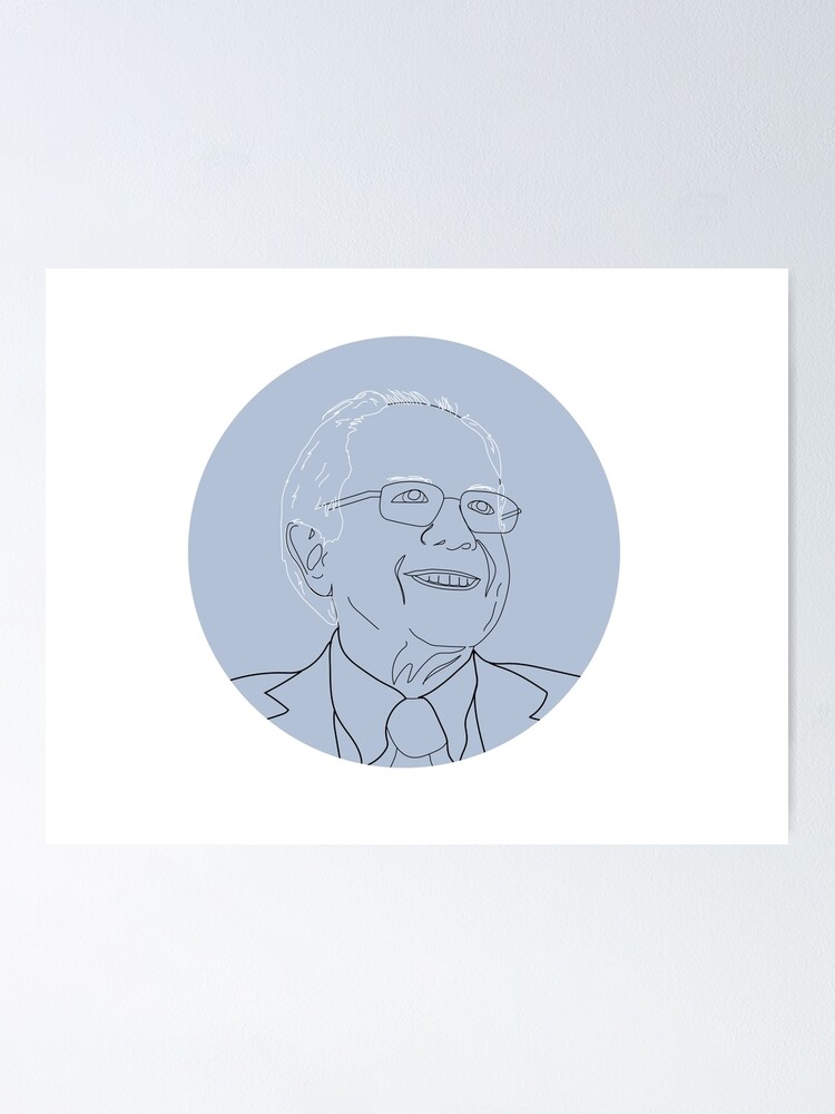 "Bernie Sanders" Poster by laurenlabadini | Redbubble