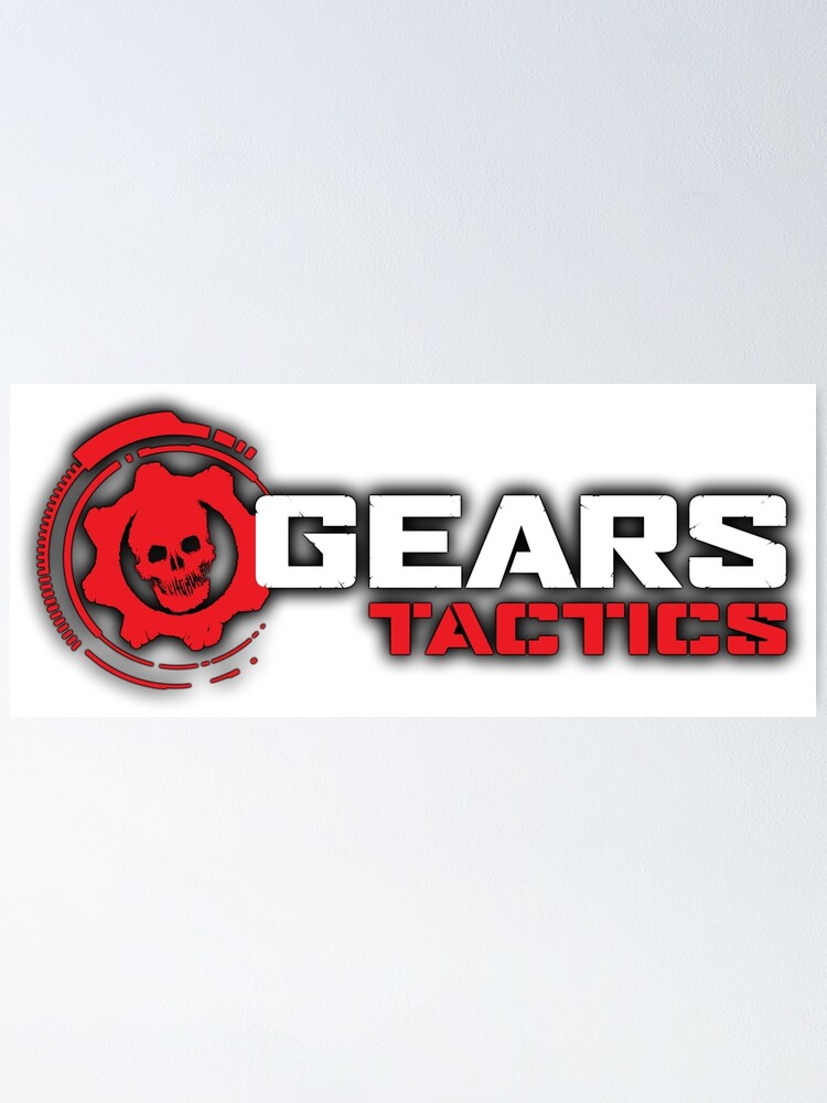 "Gears Tactics Logo" Poster for Sale by Fast-Designs | Redbubble
