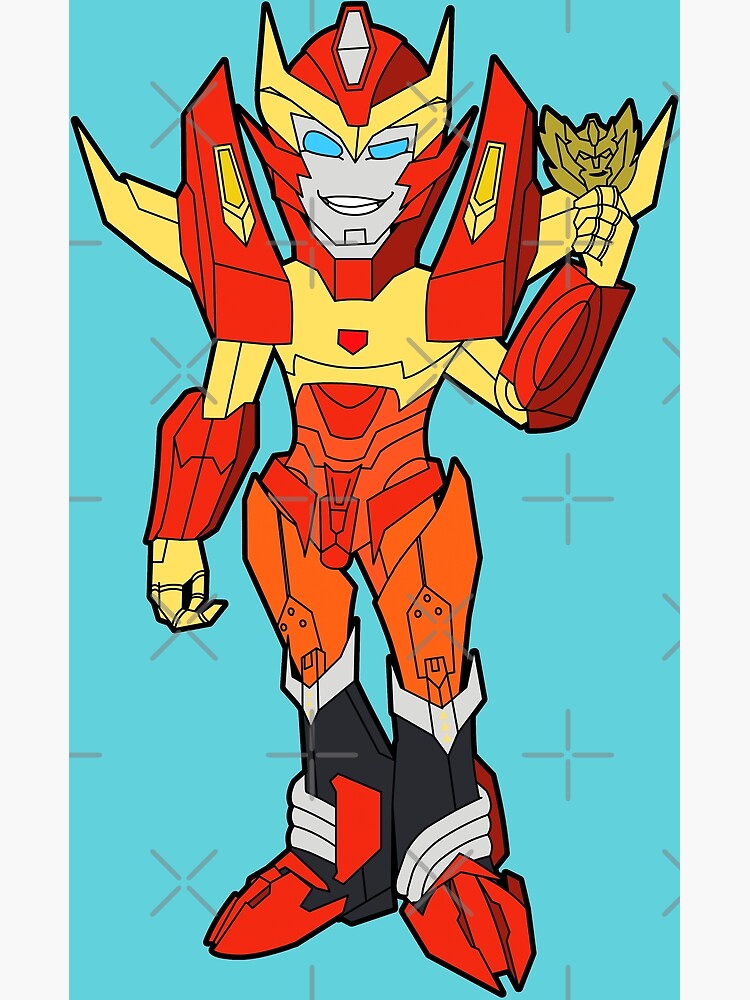 "Rodimus star :" Poster by orgxiiiorg | Redbubble