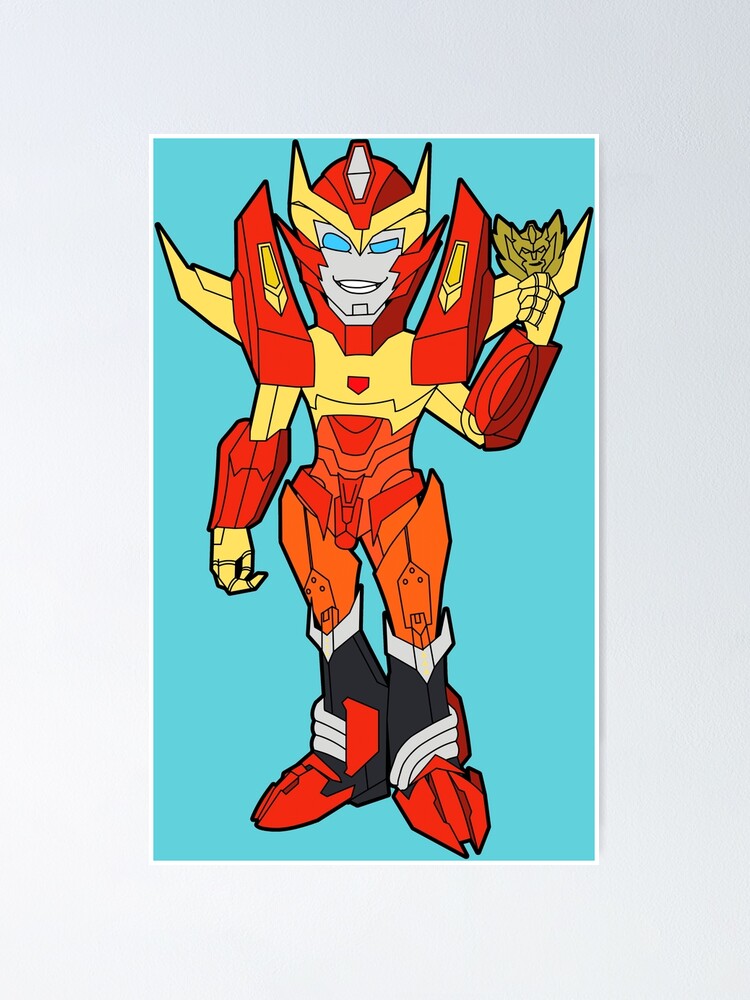 "Rodimus star :" Poster by orgxiiiorg | Redbubble
