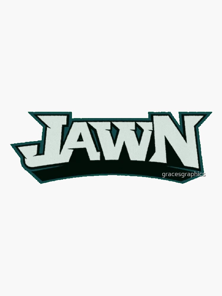 "Philadelphia Eagles Jawn" Sticker for Sale by gracesgraphics | Redbubble