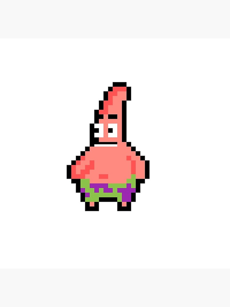 "Patrick Star Sticker" Art Print for Sale by Kolby- | Redbubble