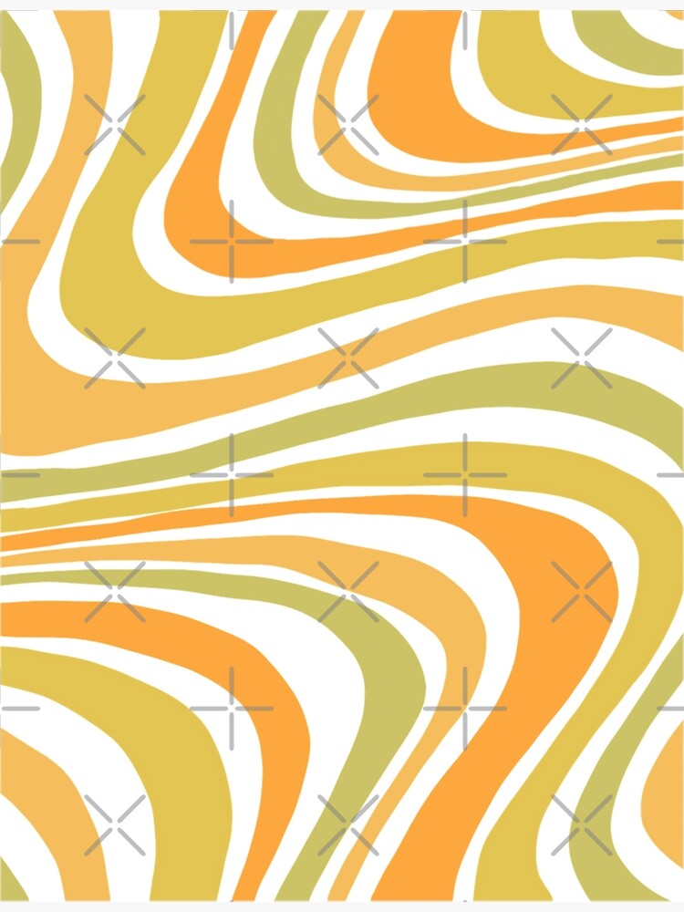 "funky 70s pattern" Poster by jennagardnerr | Redbubble