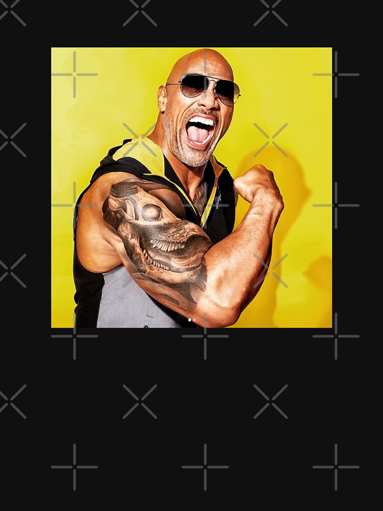 "dwayne johnson" T-shirt for Sale by lizza26 | Redbubble | dwayne ...