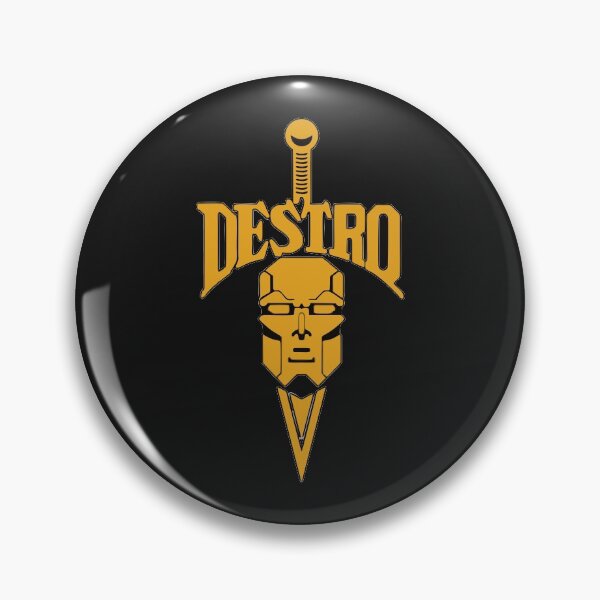 "Cobra Enemy Destro Logo" Pin for Sale by AJ Liber | Redbubble