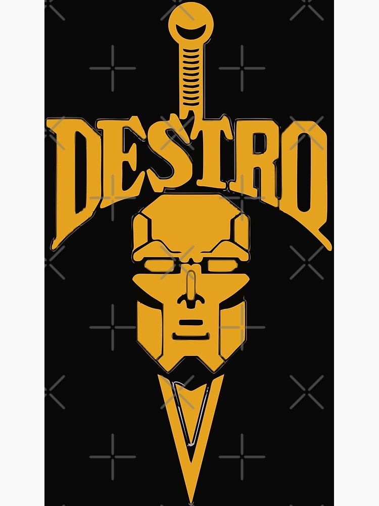 "Cobra Enemy Destro Logo" Poster by aliberalino | Redbubble
