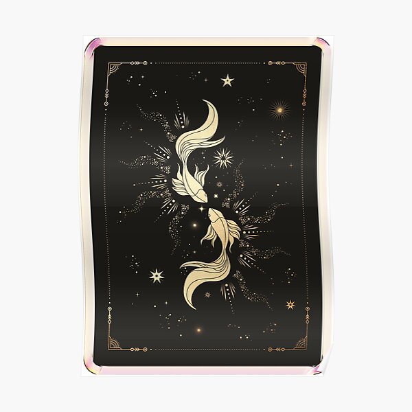 "Esoteric Fish Tarot Card" Poster for Sale by noveltiko | Redbubble