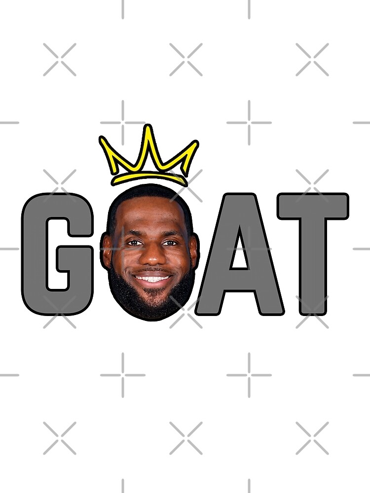 "The Goat: Lebron King James 2 (Greatest of All Time)" Art Print by ...
