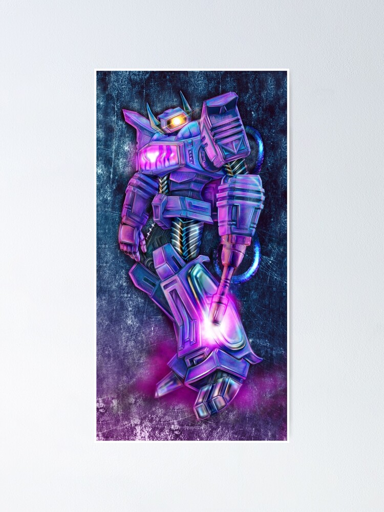 "cyberpunk shockwave :" Poster by orgxiiiorg | Redbubble