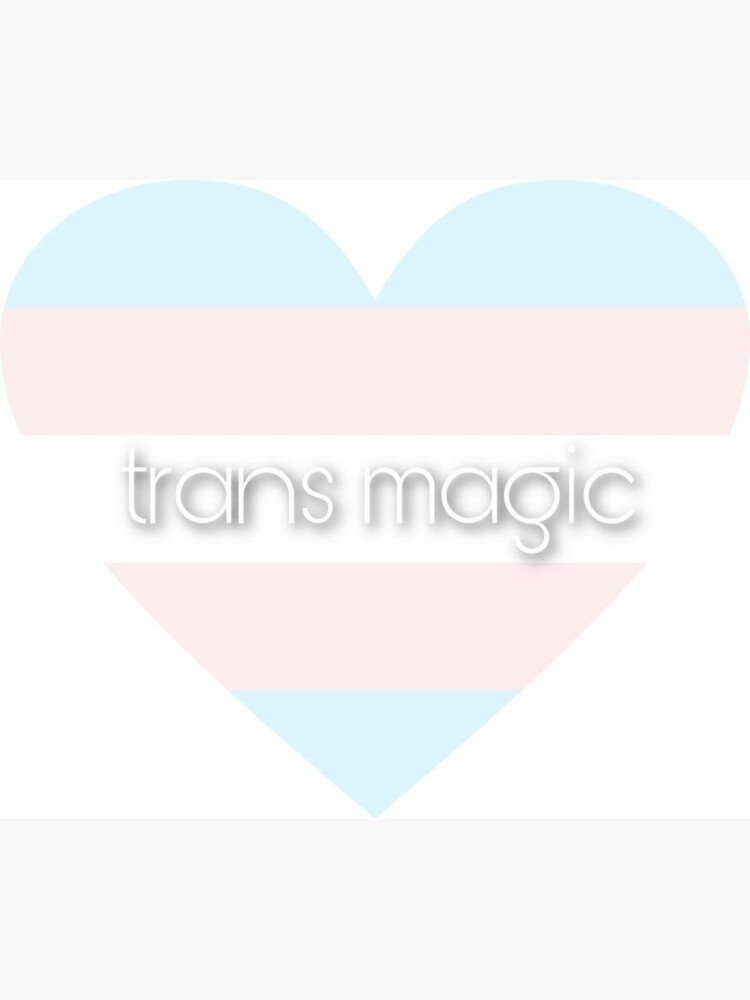 ""trans magic" pride puns" Poster by graciousales | Redbubble