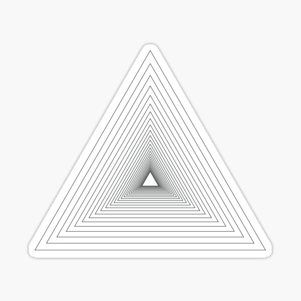 "Steady Strength (W) - Masculine Expansive Triangle. Simple Geometric ...