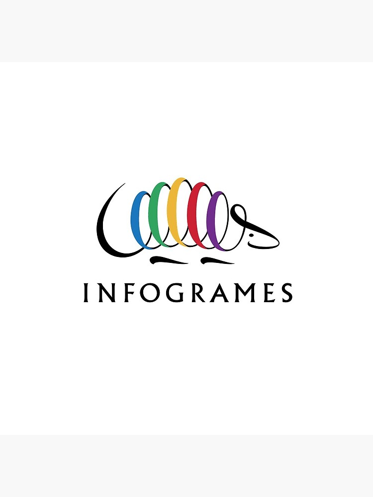 "Infogrames logo" Pin for Sale by alisachu1742 | Redbubble
