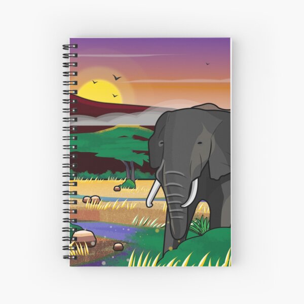 Elephant Spiral Notebooks | Redbubble