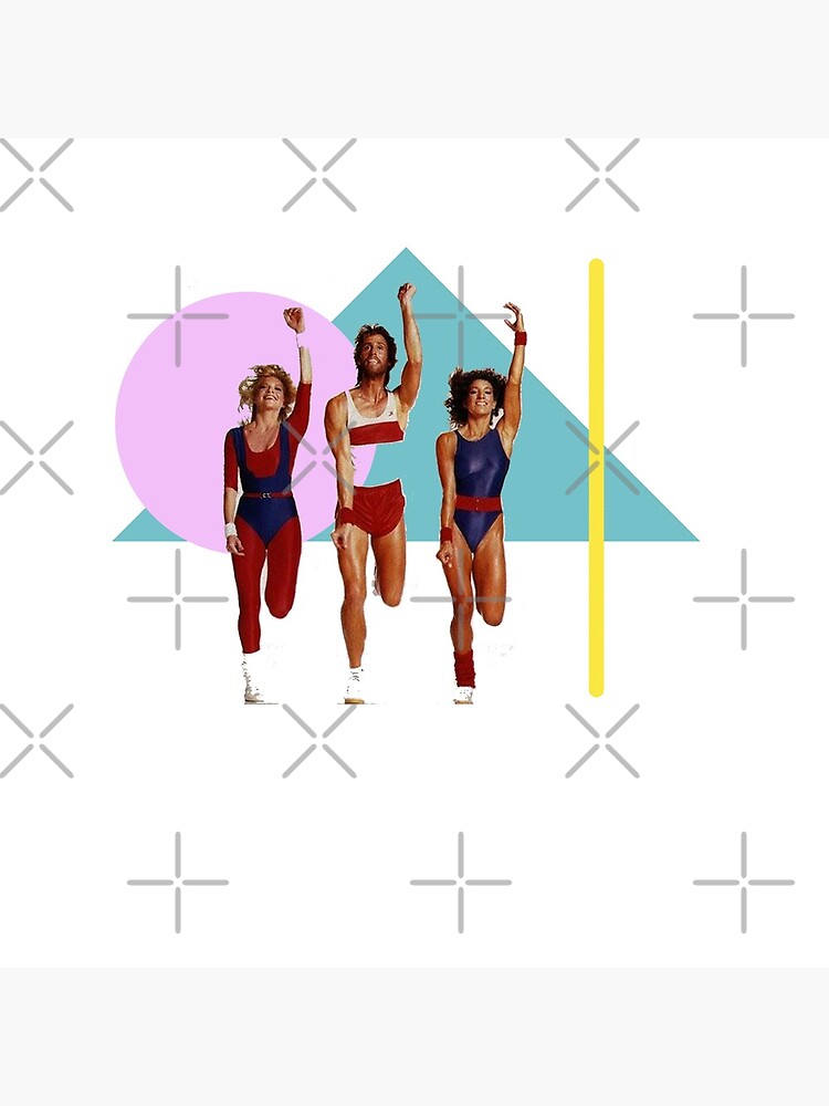 "80s aerobic" Poster by tayatay24 | Redbubble