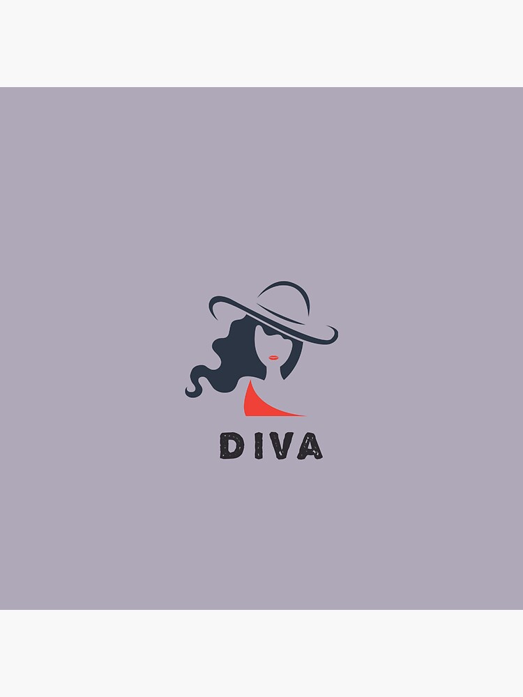 "Diva Logo" Sticker for Sale by avi10oct | Redbubble