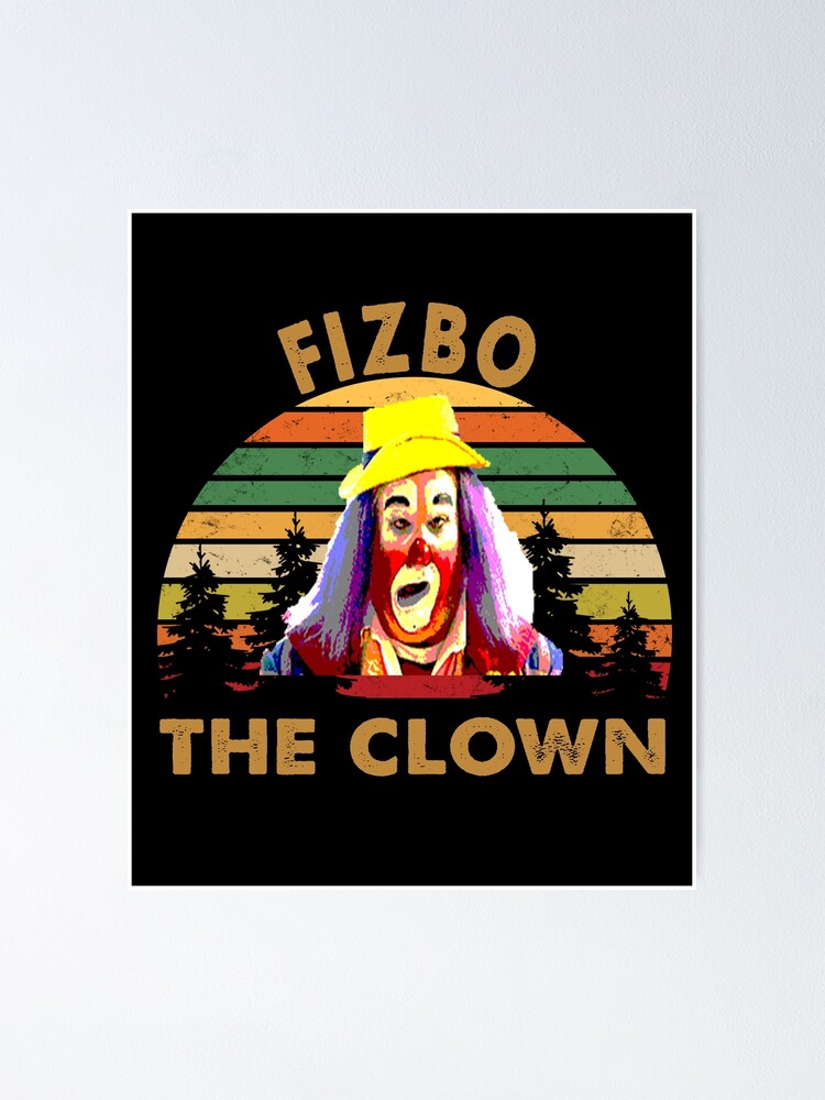 "Fizbo the Clown" Poster for Sale by Mili1209 | Redbubble