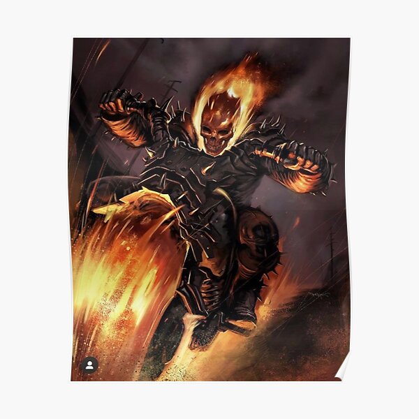 Ghost Rider Posters | Redbubble