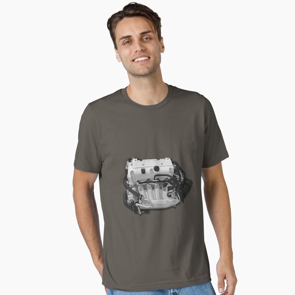 "K20 / K24 engine sticker silver" Sticker for Sale by ArtyMotive ...