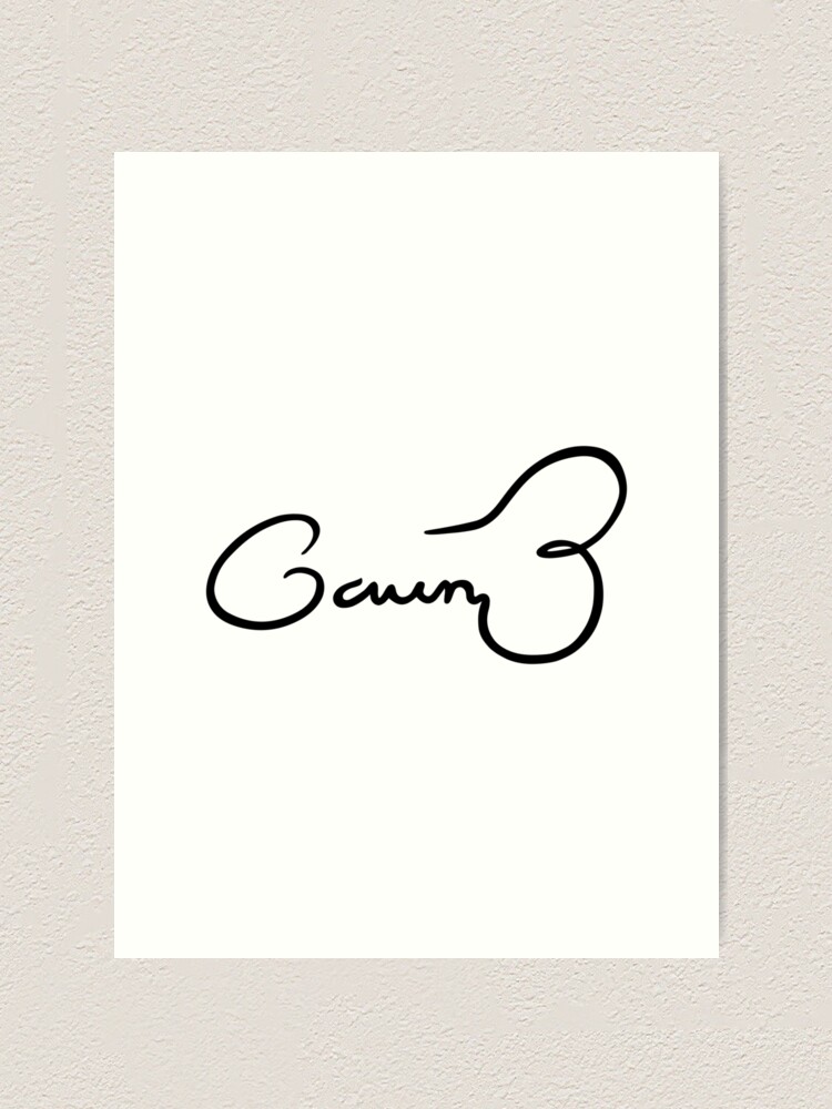 "Silicon Valley® - Gavin Belson Signature" Art Print for Sale by SWISH ...