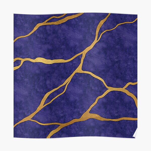 "Kintsugi" Poster for Sale by GabrielMadrasse | Redbubble