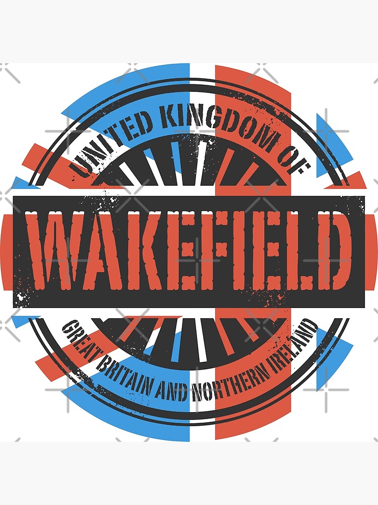 "Wakefield, UK flag" Poster for Sale by studio838 | Redbubble