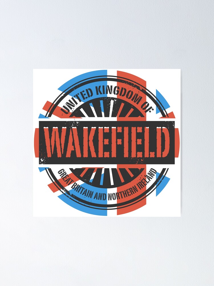 "Wakefield, UK flag" Poster for Sale by studio838 | Redbubble