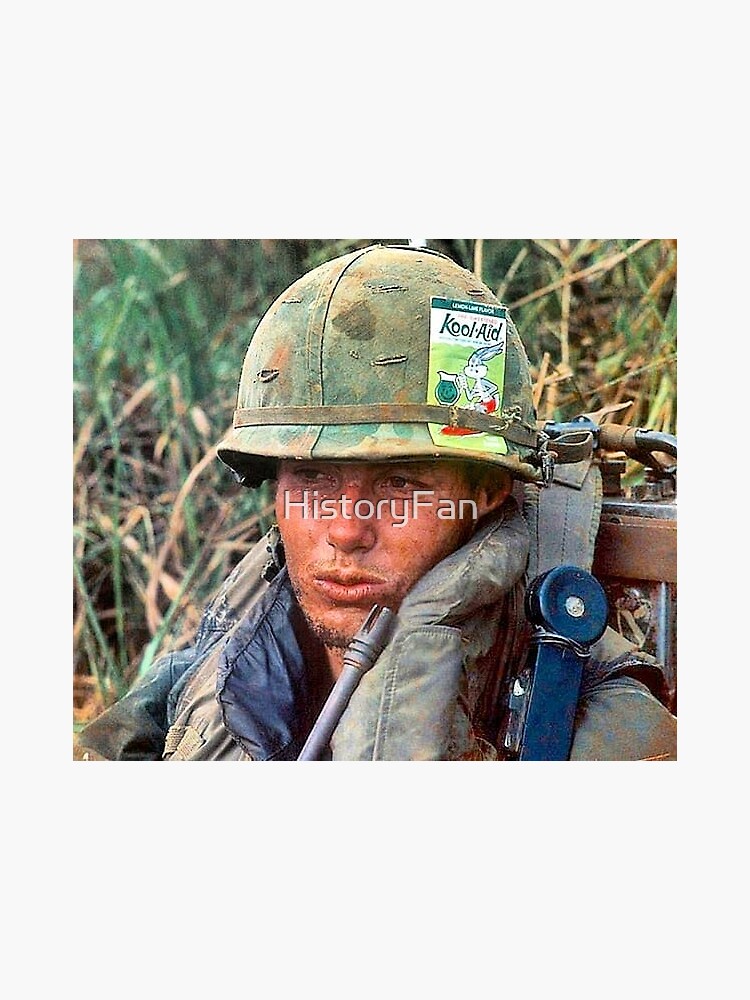 "Vietnam Kool-Aid Soldier" Sticker for Sale by HistoryFan | Redbubble
