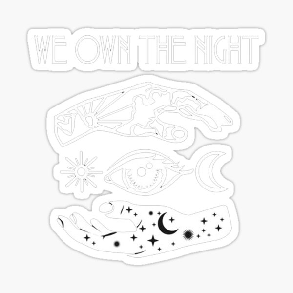 "Dance Gavin Dance We Own The Night" Sticker for Sale by a7med | Redbubble