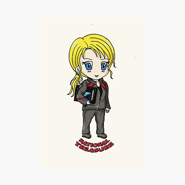 Lámina fotográfica «Chibi Sam Carter SGA» de XFchemist-Art | Redbubble