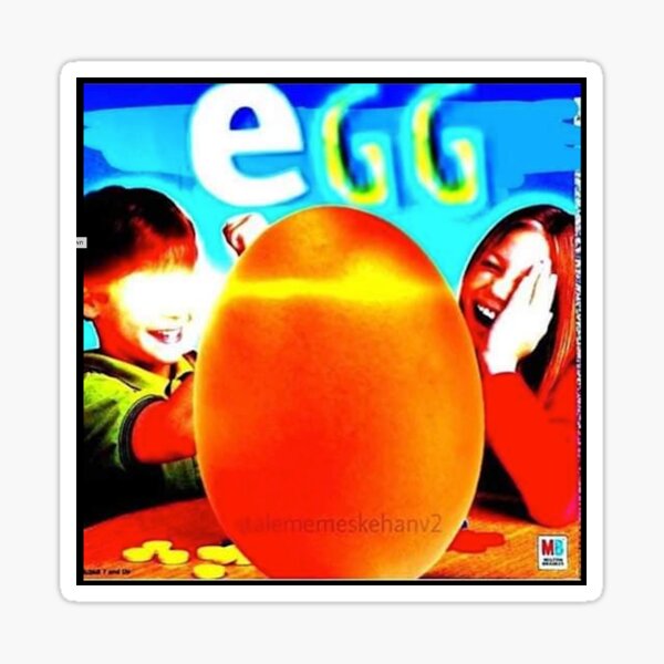 "Cursed Egg Masterpiece" Sticker for Sale by Coddiwomple3 | Redbubble