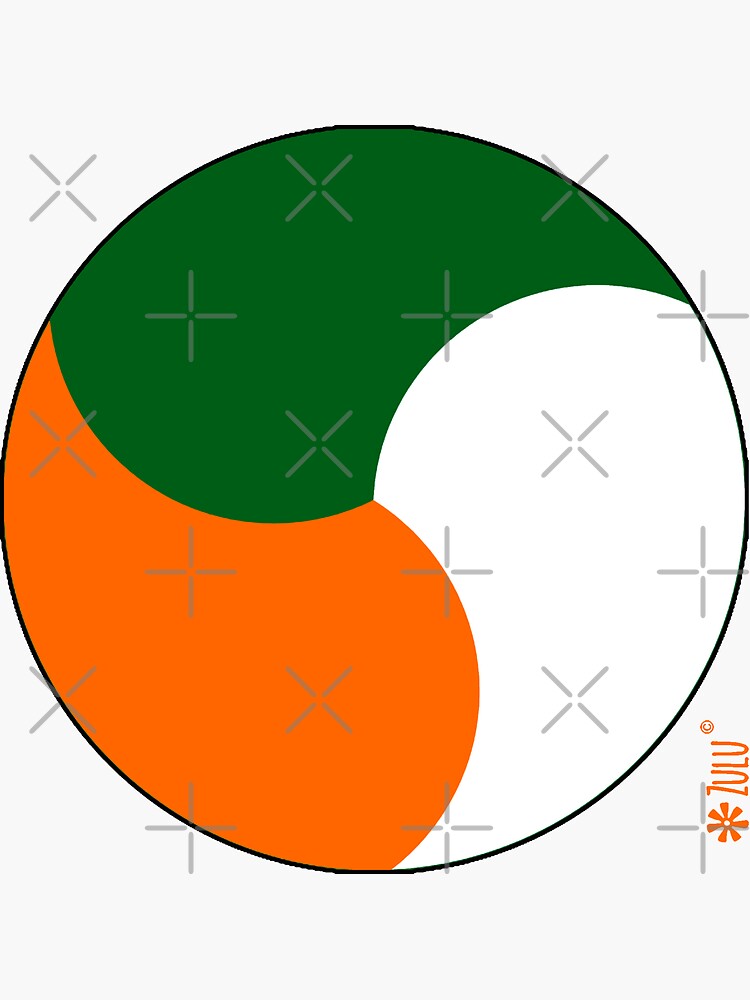 "Irish Roundel" Sticker for Sale by ZuluHistoryTees | Redbubble