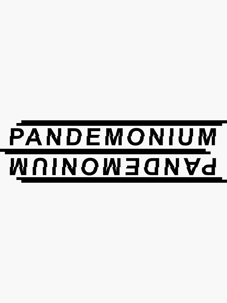 "Pandemonium" Sticker by chaseco | Redbubble