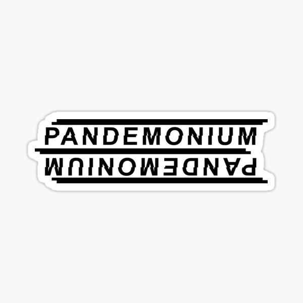 "Pandemonium" Sticker by chaseco | Redbubble