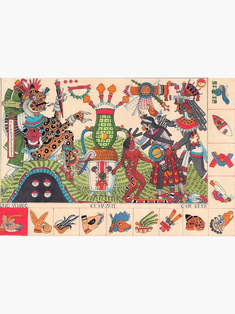 "Mazatl Trecena" Poster by CorazonMexica | Redbubble