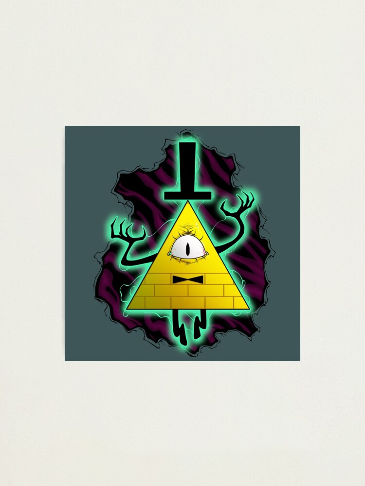 "Bill Cipher" Photographic Print by dlxartist | Redbubble
