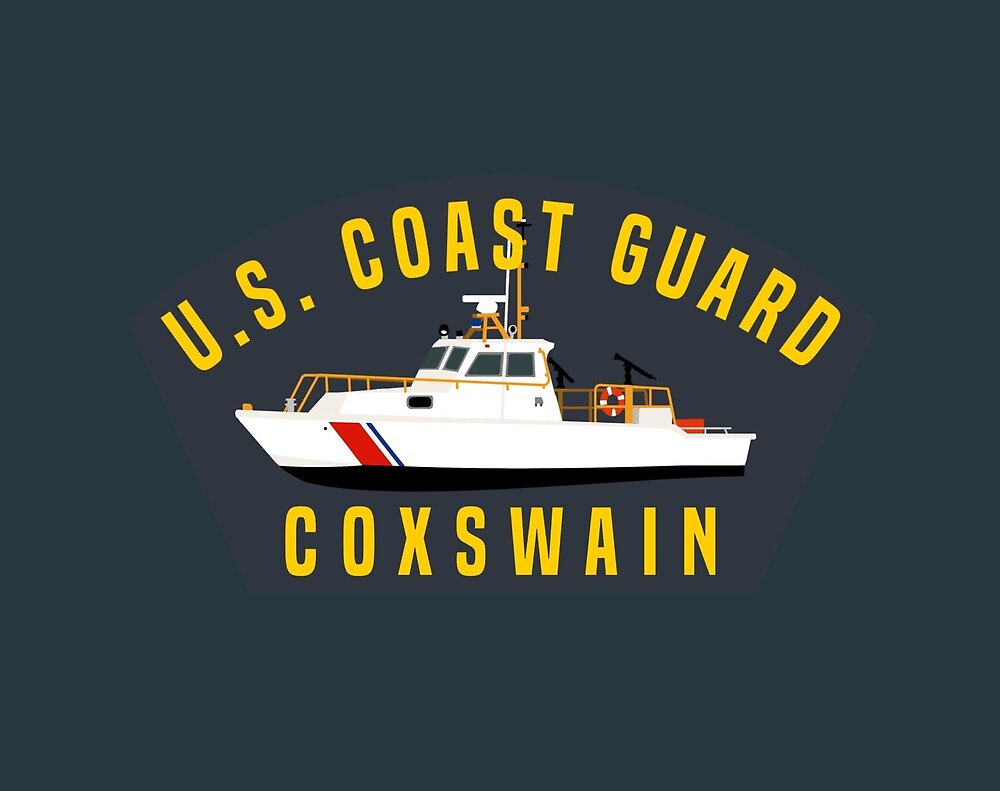 "Cover Art Series - Coast Guard 41 Utility Boat Coxswain" by ...