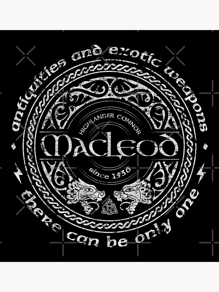 "Highlander - MacLeod" Poster by Vector-Planet | Redbubble