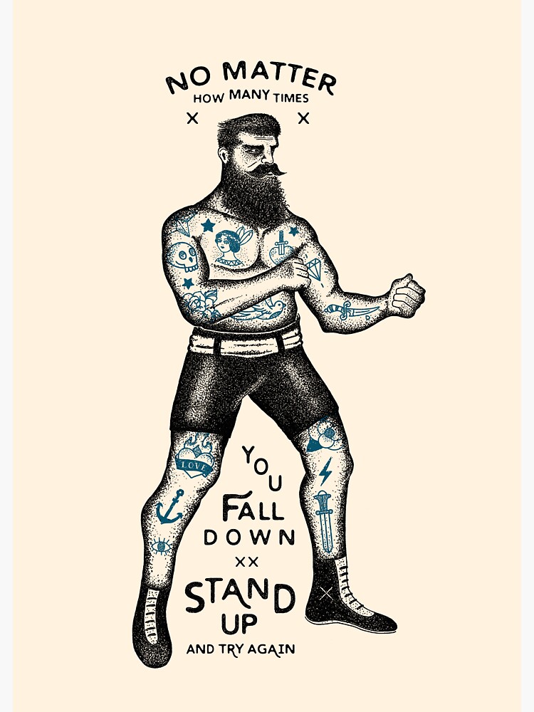 "STAND UP" Sticker for Sale by VINCENTYANZO | Redbubble