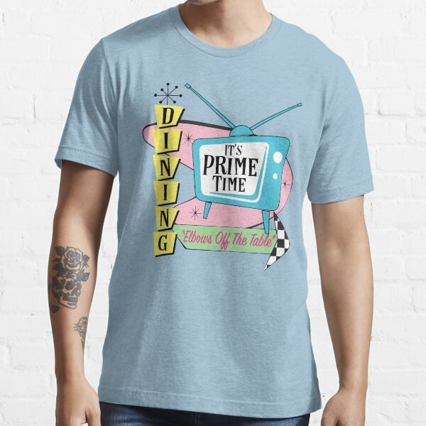 "Atomic Retro 50's Prime Time Dining" T-shirt for Sale by ...
