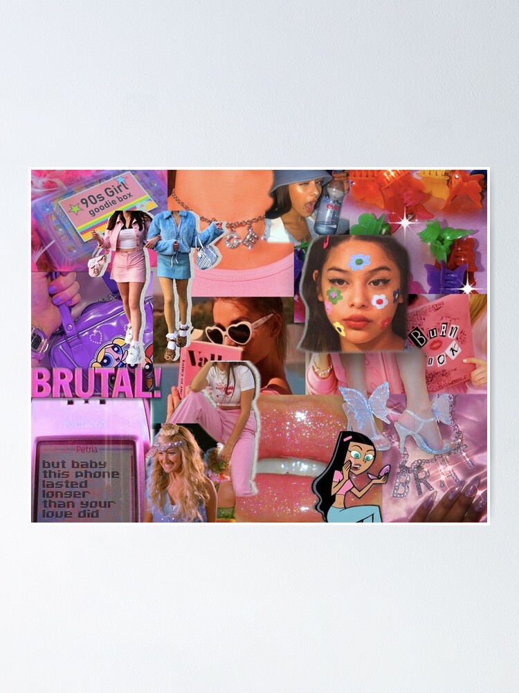 "2000s collage" Poster for Sale by jordansiegel | Redbubble