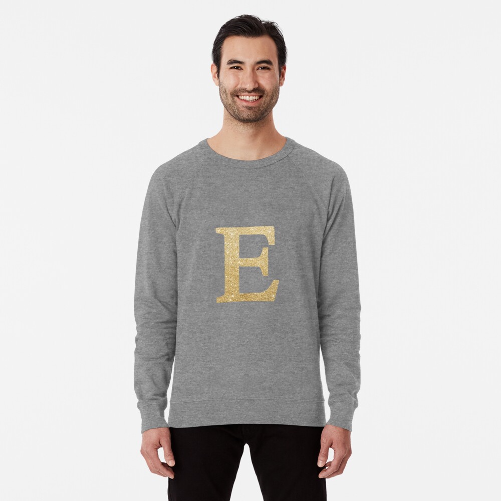 "The Letter E Metallic Gold Sparkle" Sticker for Sale by Claireandrewss ...